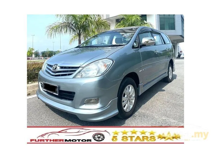 Used TOYOTA INNOVA 2.0 G 2010 Auto 1 Owner New Facelift Car King Well ...
