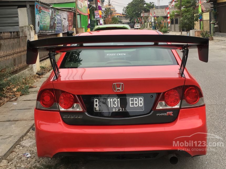Jual Mobil Honda Civic 2007 FD 1.8 di Jawa Barat Manual Sedan Merah Rp ...