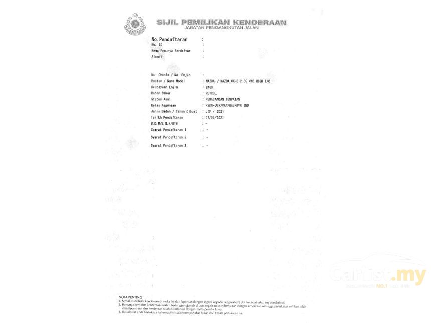 Used 2021 Mazda CX-5 2.5T SKYACTIV-G GVC Plus SUV Turbo Full Service Record Warranty until year ...