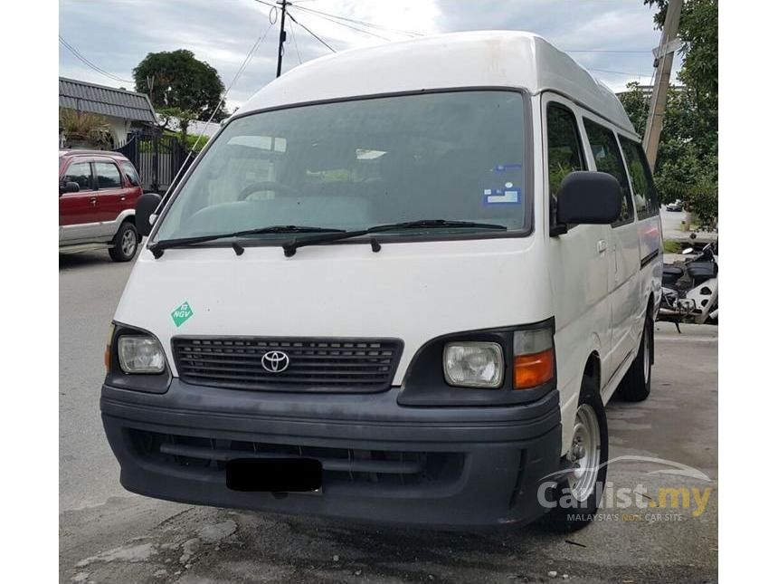 Toyota Hiace 2003 2.0 in Selangor Manual Van White for RM 28,800 ...