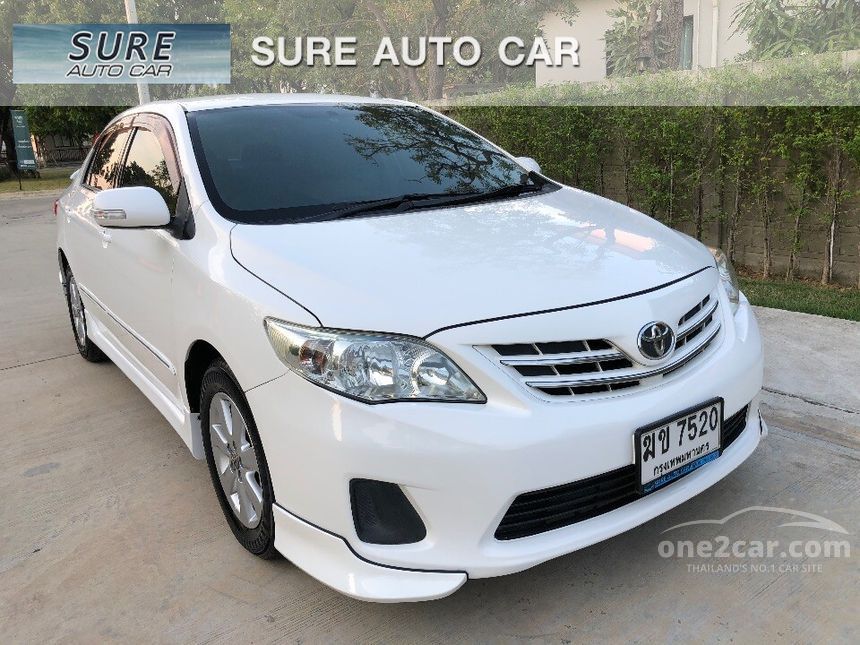 Toyota Corolla Altis 2012 CNG 1.6 in กรุงเทพและปริมณฑล Automatic Sedan ...