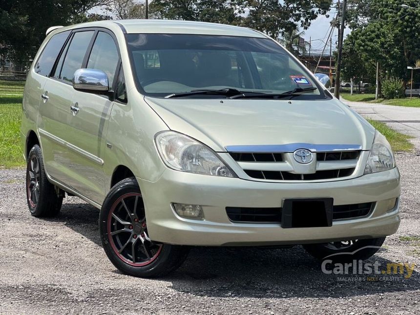 Used Y-2007 Toyota Innova 2.0 G / WITH JBL SPEAKER /ONE OWNER FULL SPEC ...