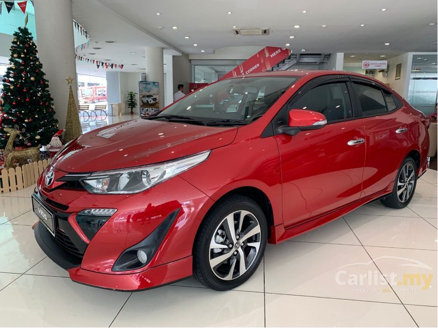 Toyota Vios 2019 J 1.5 in Selangor Automatic Sedan Red for RM 76,000 ...