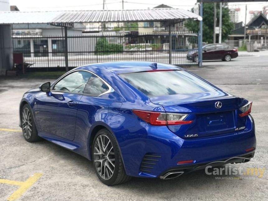Lexus RC200t 2017 F Sport 2.0 in Kuala Lumpur Automatic Coupe Blue for ...