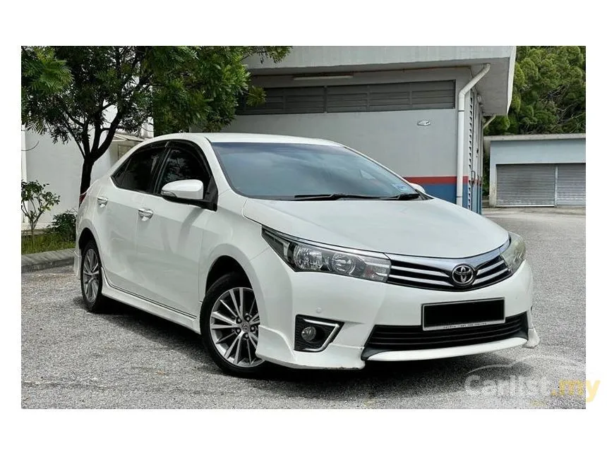 Used PROMO 2015 Toyota Corolla Altis 1.8 G Sedan (A) FULL BODY KIT LED ...