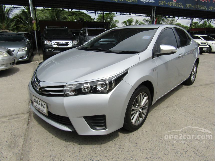 Toyota Corolla Altis 2014 G 1.6 in กรุงเทพและปริมณฑล Automatic Sedan สี ...