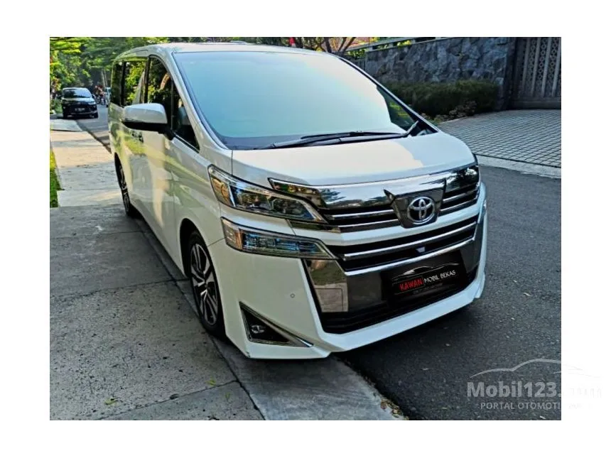 Jual Mobil Toyota Vellfire 2018 G 2.5 di Banten Automatic Van Wagon ...