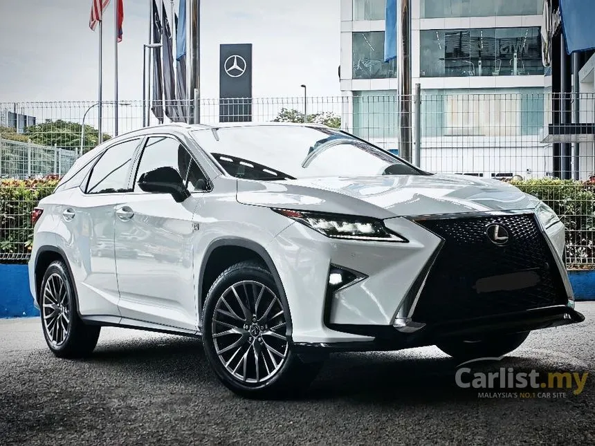 Used 2016 Lexus RX200t 2.0 F Sport SUV 4 Cam Red Interior Sunroof ...