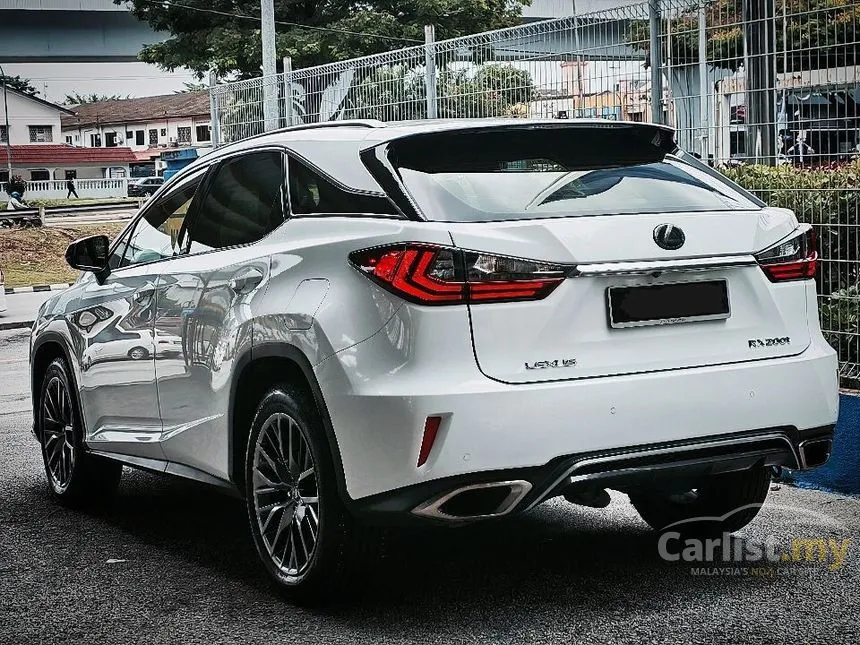 Used 2016 Lexus RX200t 2.0 F Sport SUV 4 Cam Red Interior Sunroof ...