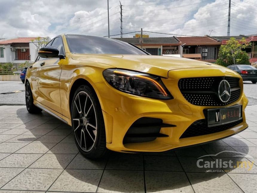 Mercedes-Benz C300 2018 AMG 2.0 in Kuala Lumpur Automatic Coupe Yellow ...