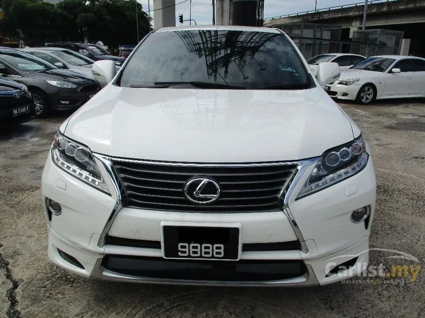 Used 2015 Lexus RX270 2.7 SUV (A) Modelista FULLSPEC RED INTERIOR ...