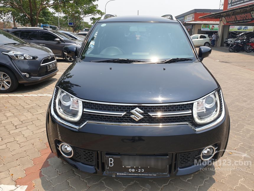 Jual Mobil Suzuki Ignis 2018 GX 1.2 di Banten Manual Hatchback Hitam Rp ...