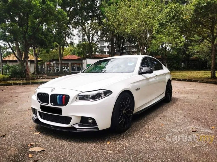 BMW 520i 2015 2.0 in Johor Automatic Sedan White for RM 119,800 ...
