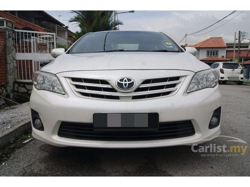 Toyota Corolla Altis 2012 E 1.8 in Kuala Lumpur Automatic Sedan White ...