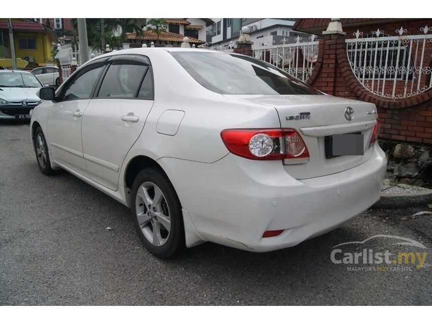 Toyota Corolla Altis 2012 E 1.8 in Kuala Lumpur Automatic Sedan White ...