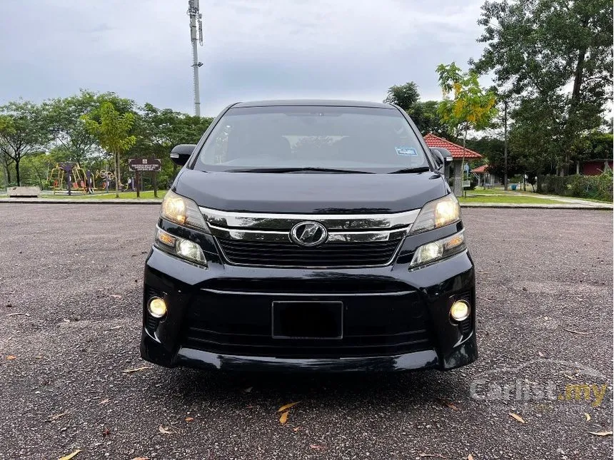 Used 2014 Toyota Vellfire 2.4 Z Golden Eyes II MPV SIX SEATERS ROOFTOP MONITER TWO POWER DOOR ...