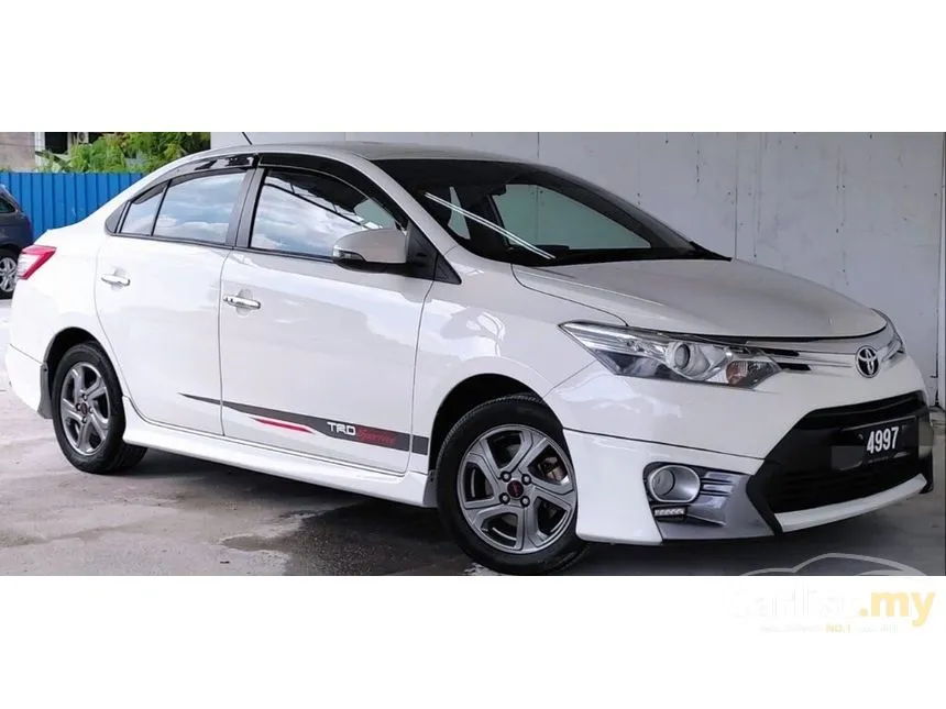 Terpakai 2015 Toyota Vios 1.5 TRD (A) ORIGINAL TRD BUKAN MODIFIED ...