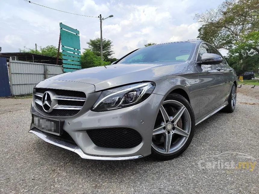 Used 2016 Mercedes-Benz C250 2.0 AMG Sedan Full Service By Hap Seng 80k ...