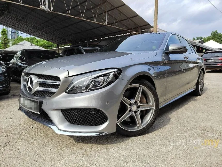 Used 2016 Mercedes-Benz C250 2.0 AMG Sedan Full Service By Hap Seng One ...