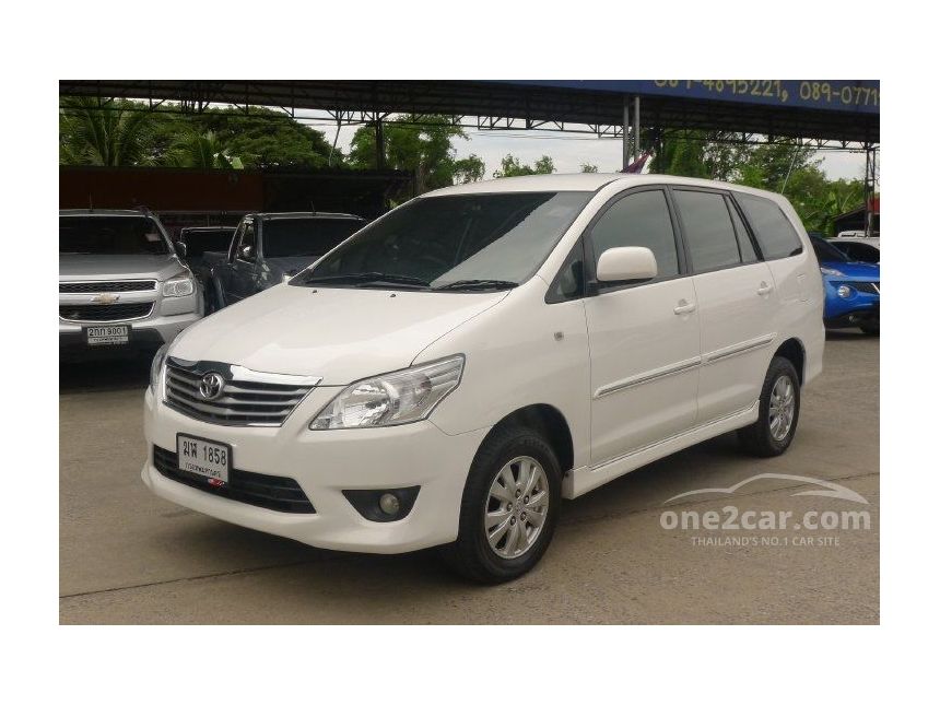 Toyota Innova 2013 G 2.0 in กรุงเทพและปริมณฑล Automatic Wagon สีขาว for ...