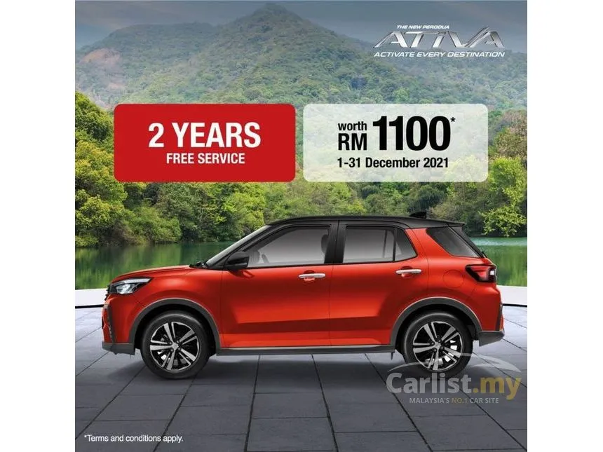 Perodua Ativa 2021 X 1.0 in Kuala Lumpur Automatic SUV Red for RM ...