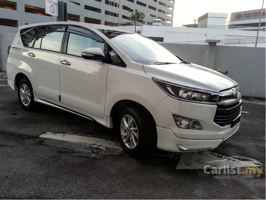 Toyota Innova 2018 G 2.0 in Selangor Automatic MPV White for RM 115,800 ...