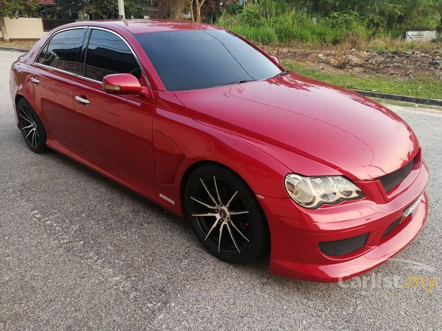 Toyota Mark X 2005 250G 2.5 in Johor Automatic Sedan Red for RM 33,000 ...