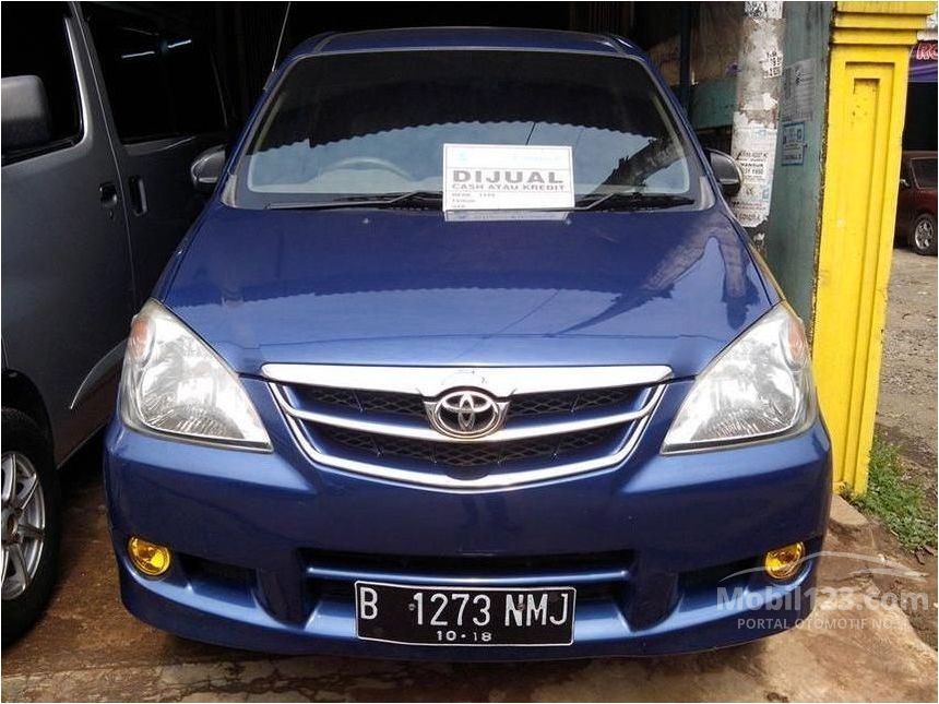 Jual Mobil Toyota Avanza 2008 G 1.3 di Banten Manual MPV Biru Rp 105. ...