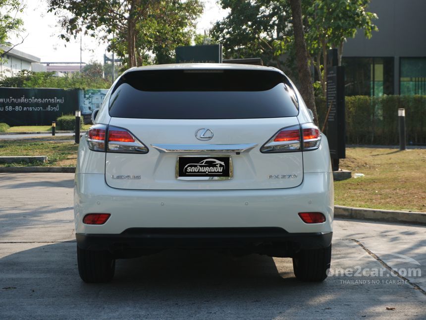 Lexus RX270 2012 Premium 2.7 in กรุงเทพและปริมณฑล Automatic SUV สีขาว ...