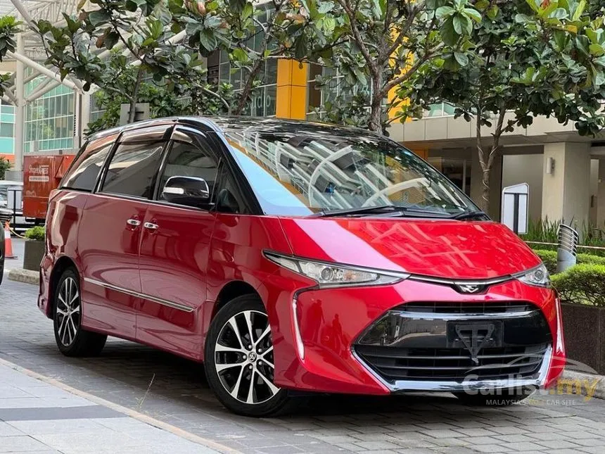 Recon 2018 Toyota Estima 2.4 Aeras Premium MPV / METALLIC RED COLOUR ...