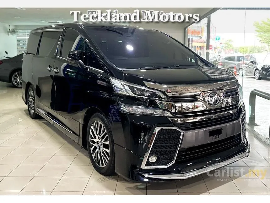 Used 2015/19 Toyota VELLFIRE 2.5 ZG JBL FULL SPEC MODELLISTA BODYKITS ...