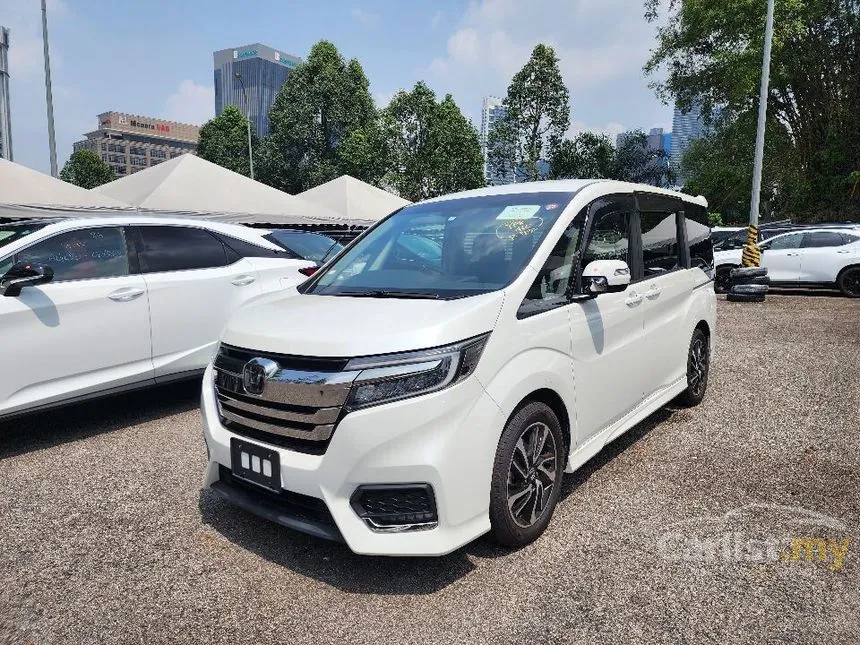 Recon 2019 Honda Step WGN 1.5 Spada Cool Spirit MPV - Half Leather Seat, Lane Keep Assist, Pre ...