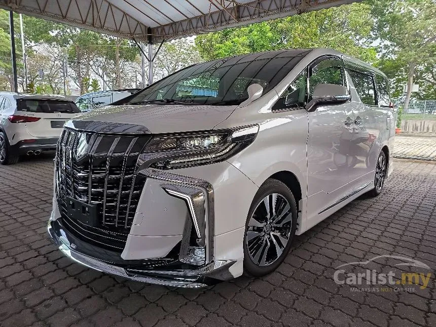 Recon 2021 UNREG TOYOTA ALPHARD SC(ALPINE FRONT & ROOFTOP MONITOR)(ORI ...