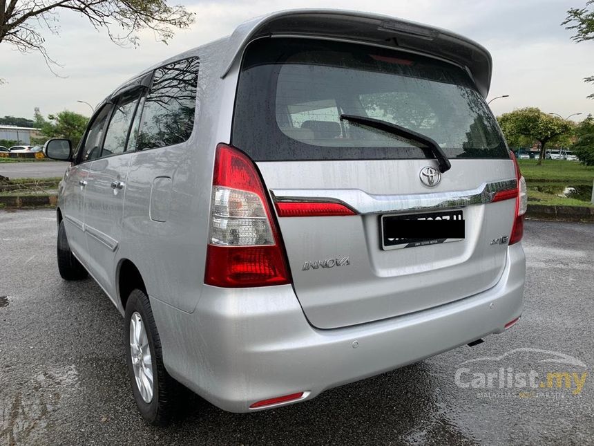 Toyota Innova 2015 G 2.0 in Kuala Lumpur Automatic MPV Silver for RM ...