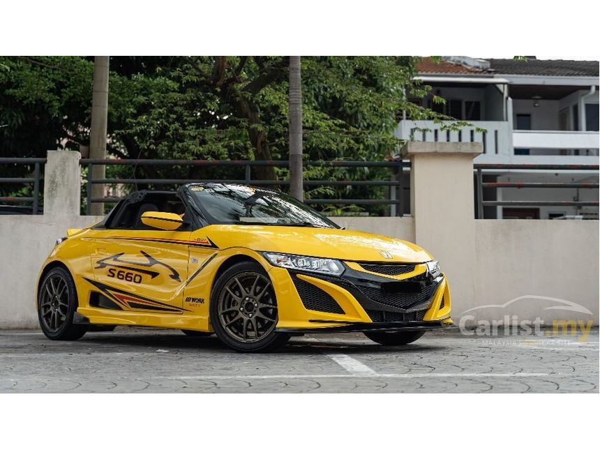 Used Honda S660 ALPHA 0.7L (A) LIBERTY WALK WORK CR HKS SSQV CUSCO BAR MUGEN SPOON DEFI METER ...