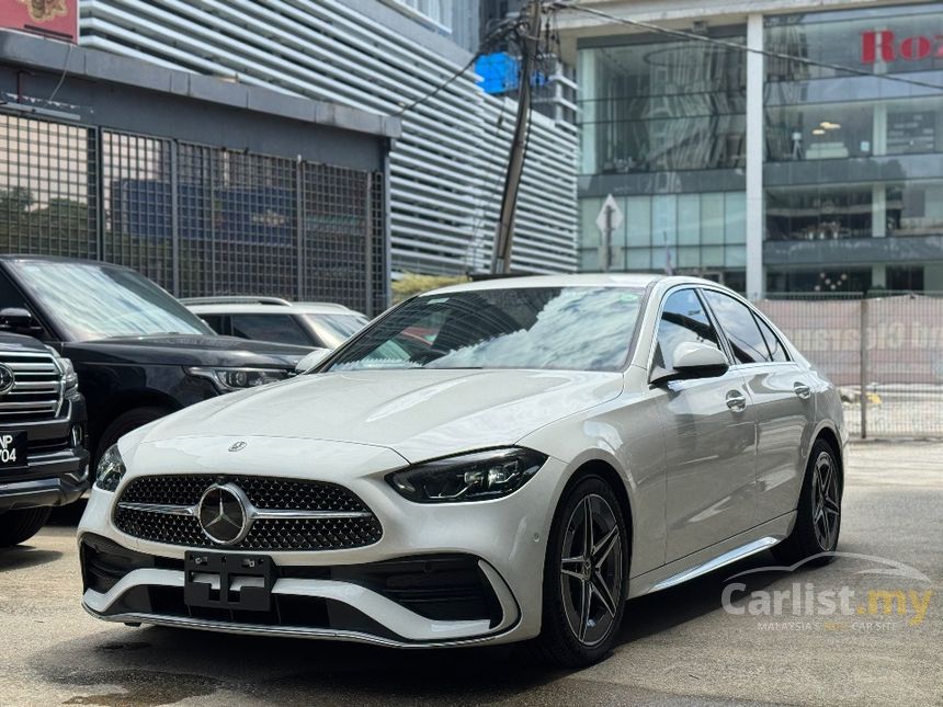 Recon UNREG 2022 Mercedes Benz C180 1.5 AMG Line Facelift, Carbon ...