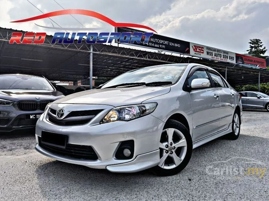 Used 2013 Toyota Corolla Altis 2.0 V (A) New Facelift Model TRD Bodykit ...