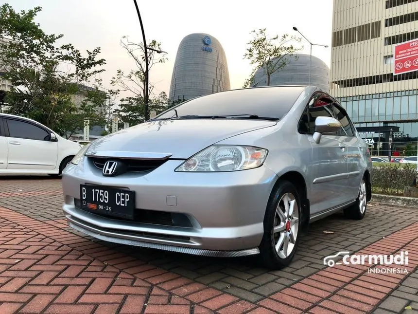 Jual Mobil Honda City 2005 VTEC 1.5 di Banten Automatic Sedan Silver Rp ...