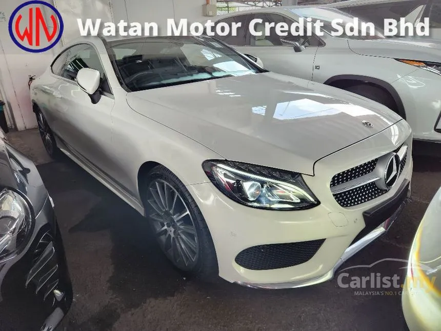 Recon 2018 Mercedes-Benz C200 AMG Sport Coupe No Processing Fee No ...