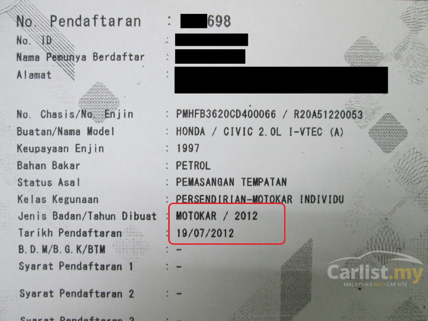 Honda Civic 2012 S i-VTEC 2.0 in Selangor Automatic Sedan Black for RM ...