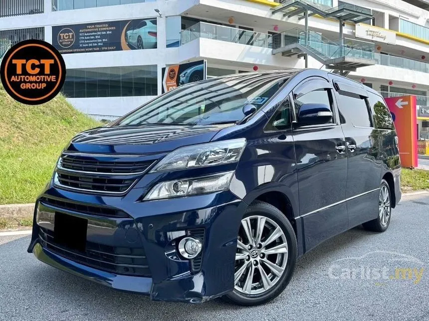 Used TOYOTA VELLFIRE 2.4 Z FACELIFT (a) DUAL POWER DOOR, 7 SEATER, PUSH ...