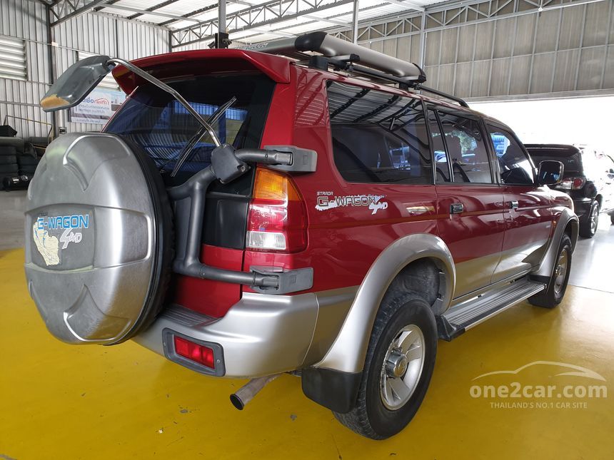 Mitsubishi Strada G-Wagon 2002 (ปี 01-06) GLS 2.8 เกียร์อัตโนมัติ สีแดง ...