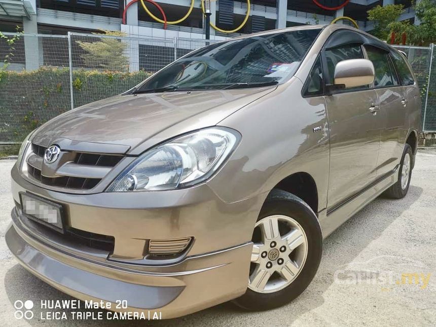 Toyota Innova 2006 E 2.0 in Selangor Automatic MPV Brown for RM 26,800 ...
