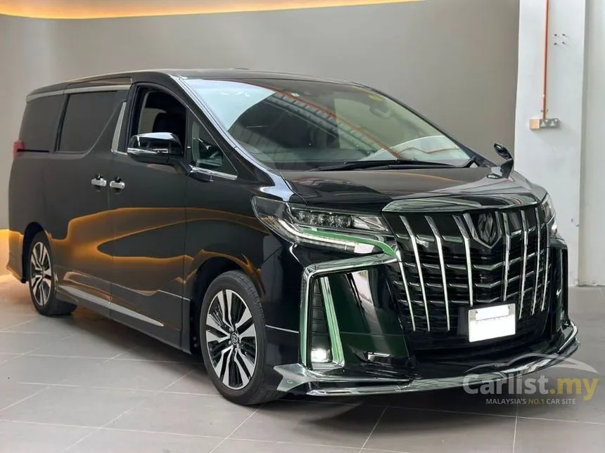 Recon 2021 Toyota Alphard 2.5 SC, READY STOCK with Sunroof + Modellista Bodykit + 3 Eyes LED ...