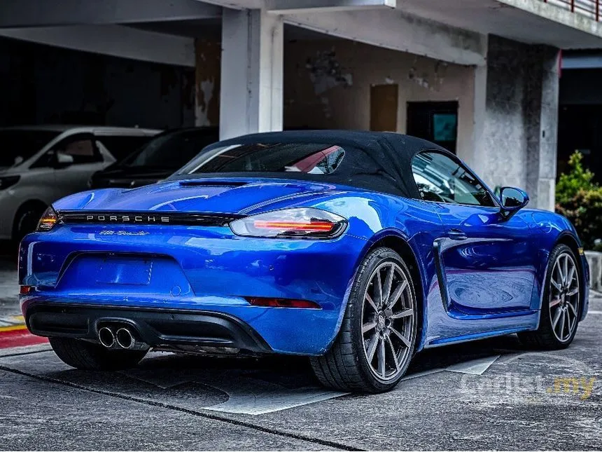 Recon SAPPHIRE BLUE 20 RIMS 2018 Porsche 718 2.0 Boxster Convertible ...