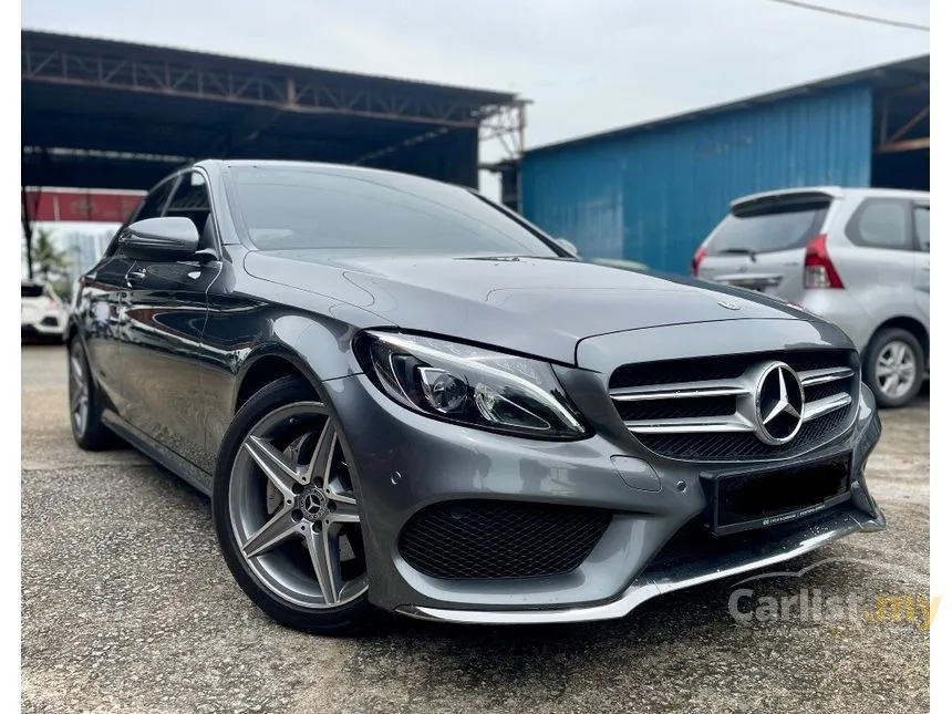 Used 2017 / 2018 Mercedes-Benz C200 2.0 AMG Line Sedan - Carlist.my