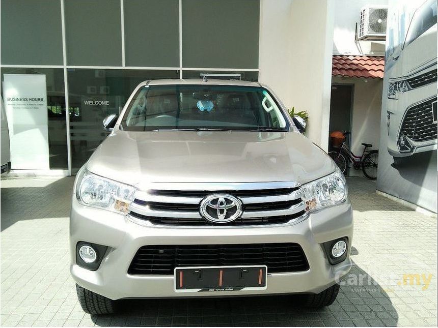 Toyota Hilux 2017 G 2.4 in Kuala Lumpur Automatic Pickup Truck Beige ...