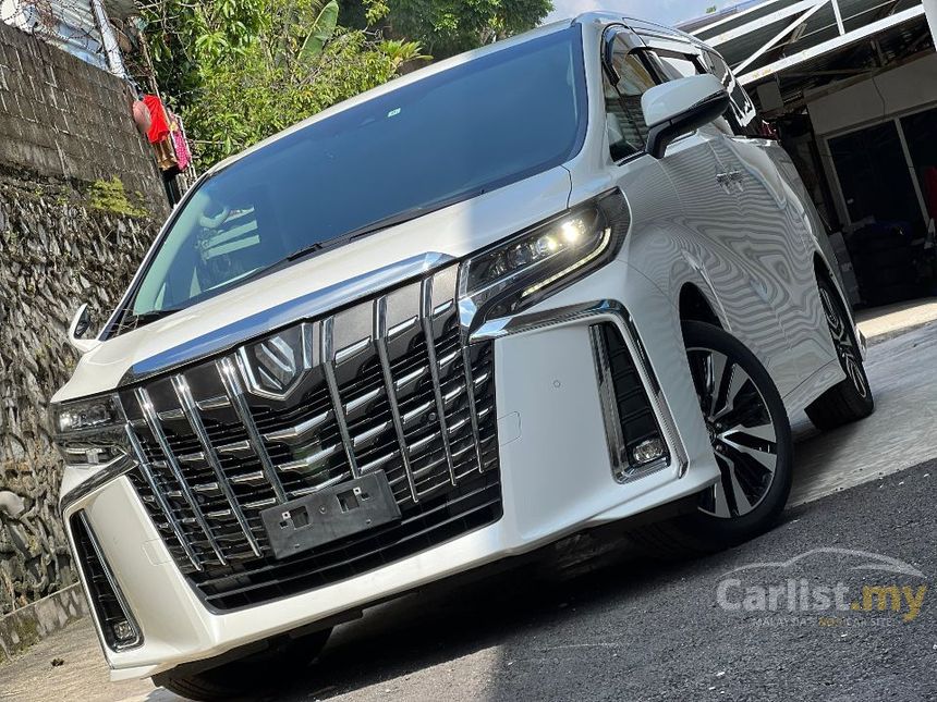 Recon UNREGISTER 2021 TOYOTA ALPHARD 2.5 SC PILOT LEATHER SEAT, POWER ...