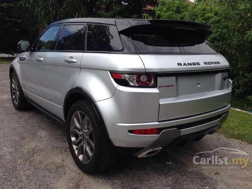 Recon 2012 Land Rover Range Rover Evoque 2.0 SI4 DYNAMIC TWO TONE UK ...