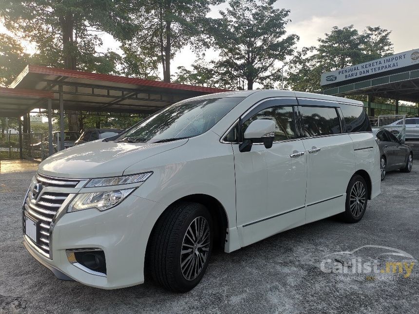 Nissan Elgrand 2018 High-Way Star 2.5 in Kuala Lumpur Automatic MPV White for RM 171,000 ...